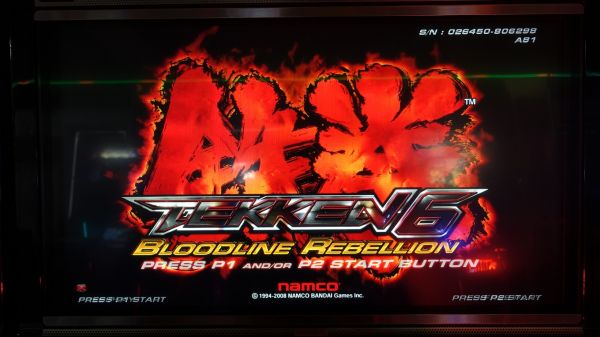 NAMCO TEKKEN 6 BR SYSTEM 357C PCB